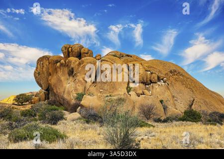 The rock massif in Namibia Stock Photo - Alamy