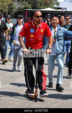 China, China. 23rd Mar, 2025. Lewis Hamilton (GBR) - Scuderia Ferrari ...