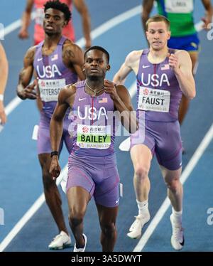 Jacory Patterson, Christopher Bailey and Brian Faust, all there of the ...