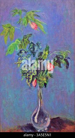 Vase of flowers, 1882 (Painting) by Monet, Claude (1840-1926) French ...