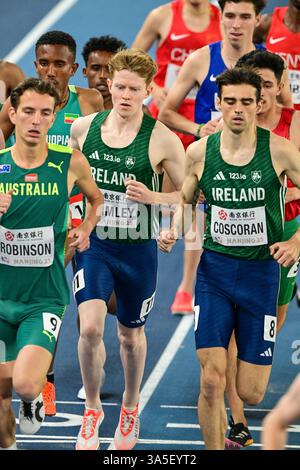 James Gormley of Ireland competing in the 3000m men final at the World ...
