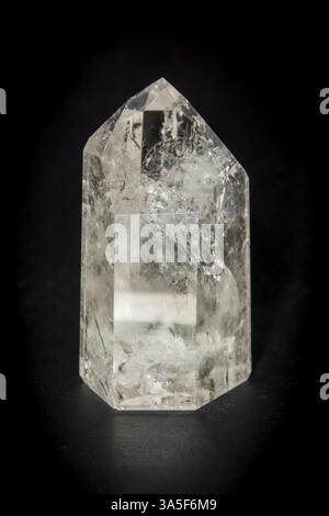 Detailed closeup view of white quartz crystals showing natural texture ...