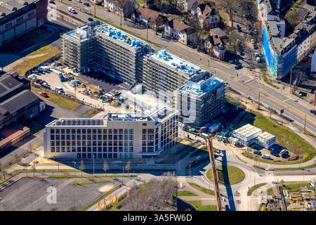 Luftbild, TRIUM Business Campus Bochum, Kreisverkehr An der ...