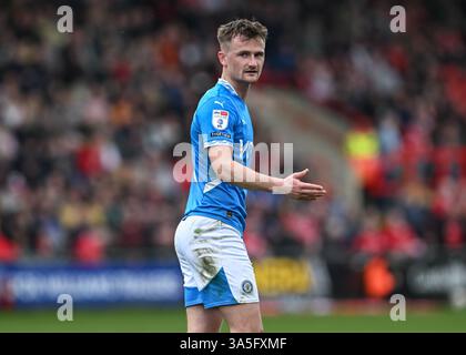 Stockport County's Callum Connolly during the Sky Bet League One match ...