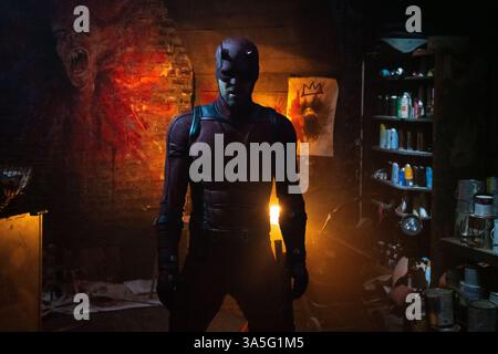 CHARLIE COX in DAREDEVIL: BORNN AGAIN (2025), directed by MICHAEL ...