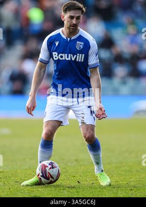 Gillingham's Robbie McKenzie in action during the Sky Bet League Two ...