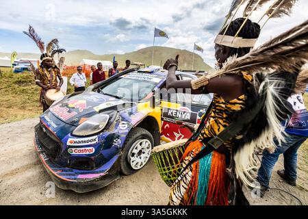 55 Joshua MCERLEAN, Eoin TREACY, Ford Puma Rally1, action during the 2025 Rally Italia Sardegna ...