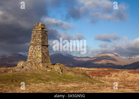 Snow on Latterbarrow, Lake District, UK Stock Photo - Alamy
