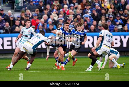 Gloucester's Afolabi Fasogbon during the Gallagher PREM match at the ...