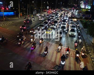 RECORD DATE NOT STATED Strassenverkehr, Rushhour, Bangkok, BKK ...