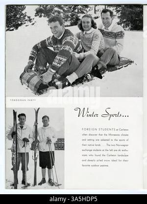 The 1948 Carleton College viewbook introduced prospective students and ...