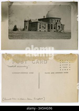 Exterior view of Goodsell Observatory at Carleton College, highlighting ...