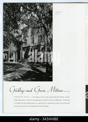The Carleton College 1946 viewbook served to introduce prospective ...