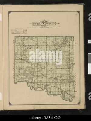 The 1913 Atlas and Farm Directory of Nicollet County contains color ...