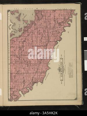 The 1913 Atlas and Farm Directory of Nicollet County features 18 pages ...