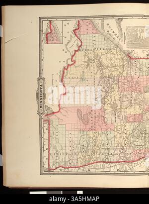 This 1899 plat book, compiled by North West Publishing Co., contains 31 ...