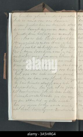 In his 1896 diary, Ole E. Rølvaag documents his departure from Donna ...