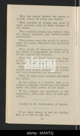 The pamphlet offers historical facts about Minnesota’s alcohol laws ...