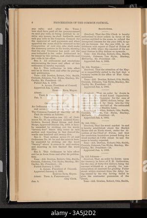 The 1883 records of the Saint Paul City Council offer a comprehensive ...