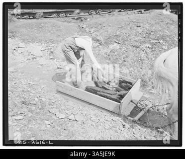 The P V & Coal Company’s Clover Gap Mine in Lejunior, Harlan County ...