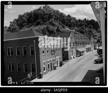 This 1946 photograph shows part of the company housing project for ...
