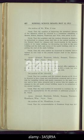 A detailed account of Minnesota's transition from normal schools to ...