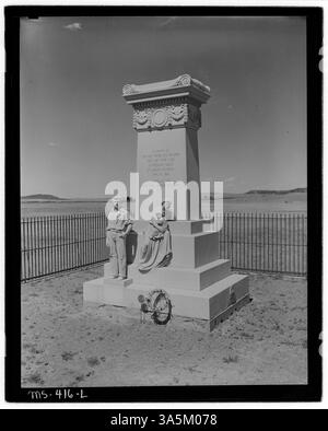 The UMWA monument in Ludlow, Las Animas County, Colorado, commemorates ...