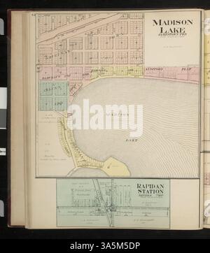 The 'Standard Atlas' provides maps of Blue Earth County’s villages ...