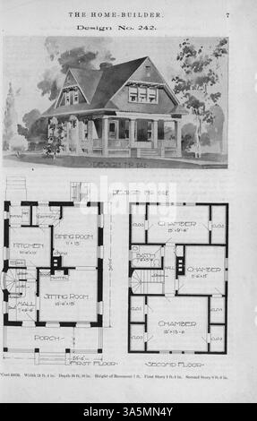 This edition of Keith's Home-Builder, 1899, includes house designs ...
