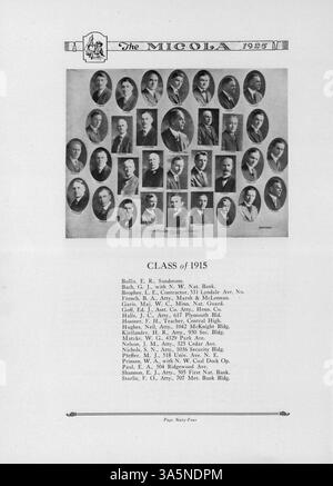 This 1925 yearbook, compiled by Micola, captures the students, faculty ...