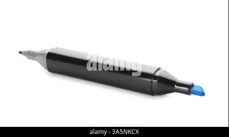 One double sided marker isolated on white Stock Photo - Alamy