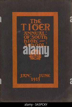 The Tiger Annual of 1913 documents the school year at South High, with ...