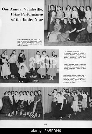 'The Wizard for 1955' yearbook from Edison High School offers a record ...