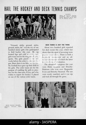 The 1936 Roosevelt 'Sagamore' yearbook highlights students, teachers ...