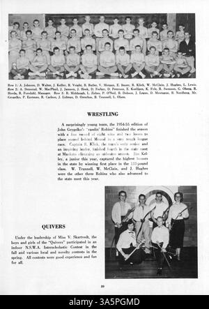 This high school yearbook from 1956 offers a look at the Bloomington ...