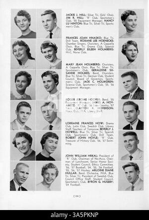 This 1957 yearbook captures the key events of the 1956-1957 school year ...