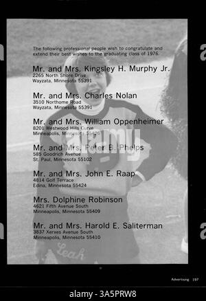 This 1975 Breck Yearbook, Mustang, is a comprehensive reflection of the ...