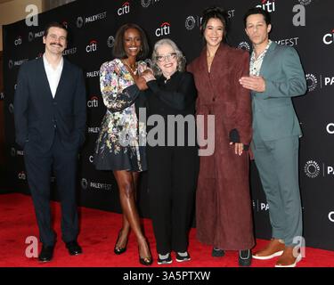 Skye P. Marshall, left, and Kathy Bates walk the red carpet at the 77th ...