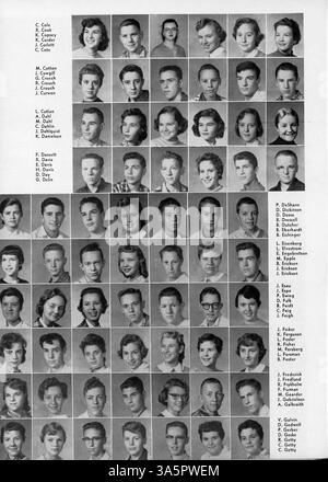 This 1957 yearbook offers a glimpse into the 1956-1957 school year at ...