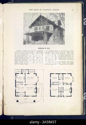 Max L. Keith’s 1910 collection includes 100 house designs with floor ...
