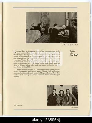 The Carleton College 1938 Viewbook introduced prospective students to ...