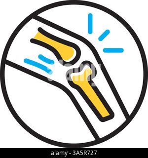 Icon for knee,suffocation Stock Vector Image & Art - Alamy