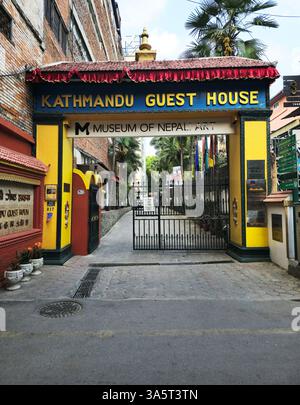 Nepalese Guest House Stock Photo - Alamy