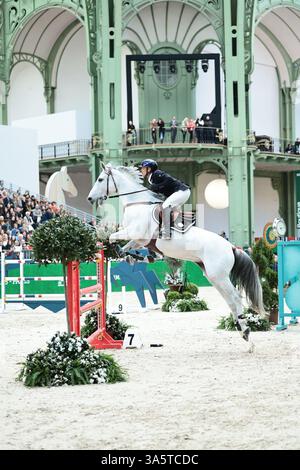 Gregory COTTARD of France with Cocaine du val during the Prix GL events ...