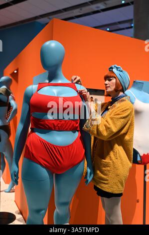 Pamela Anderson's sensational red bathing suit from Baywatch , the ...