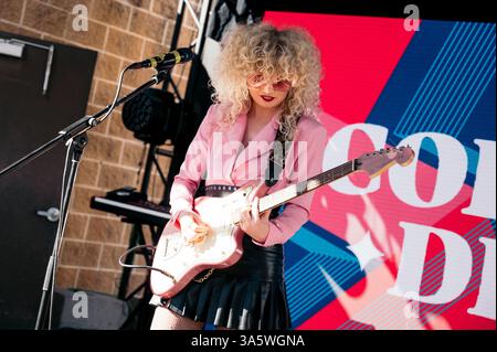 10th March 2025 - Austin, Texas: Cortney Dixon performs at The British ...