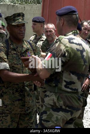 Jun 03, 2004; Cap Haitien, Haiti; Brigadier Gen. RON COLEMAN, Combined ...
