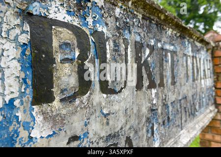 Station sign at Bukit Timah Railway Station, Singapore, Southeast Asia ...