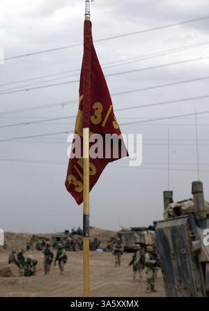 Nov 08, 2004; Fallujah, Iraq; U.S. Marines with Company I, 3rd ...