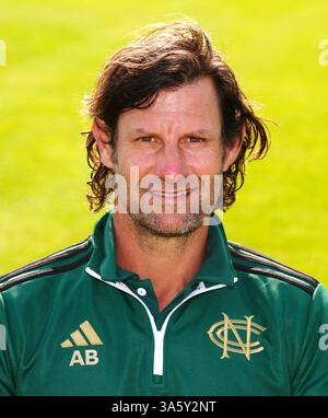 Nottinghamshire coach Ant Botha during a media day at Trent Bridge ...